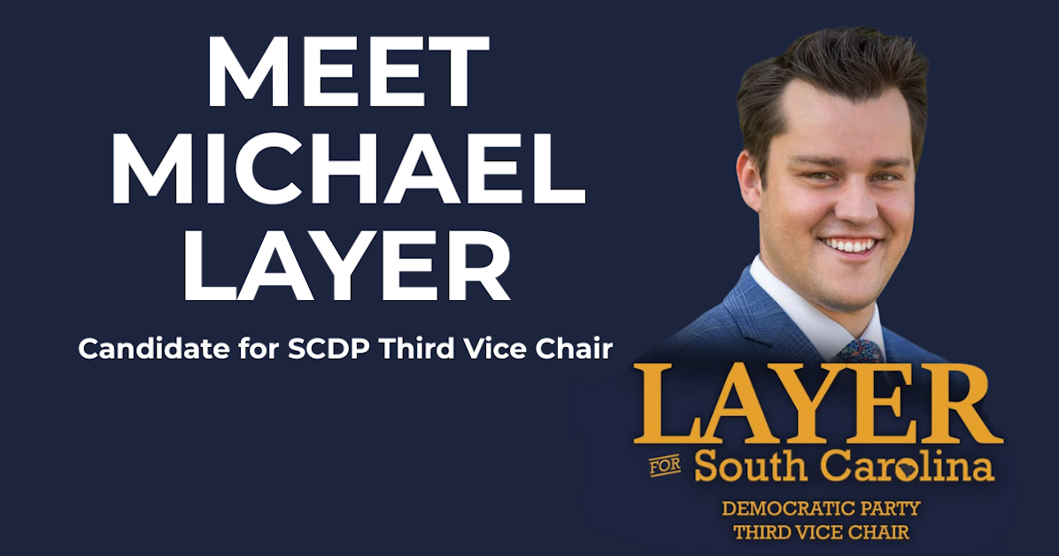 Meet Michael Layer, Candidate for SCDP Third Vice Chair · Leslie Bracken